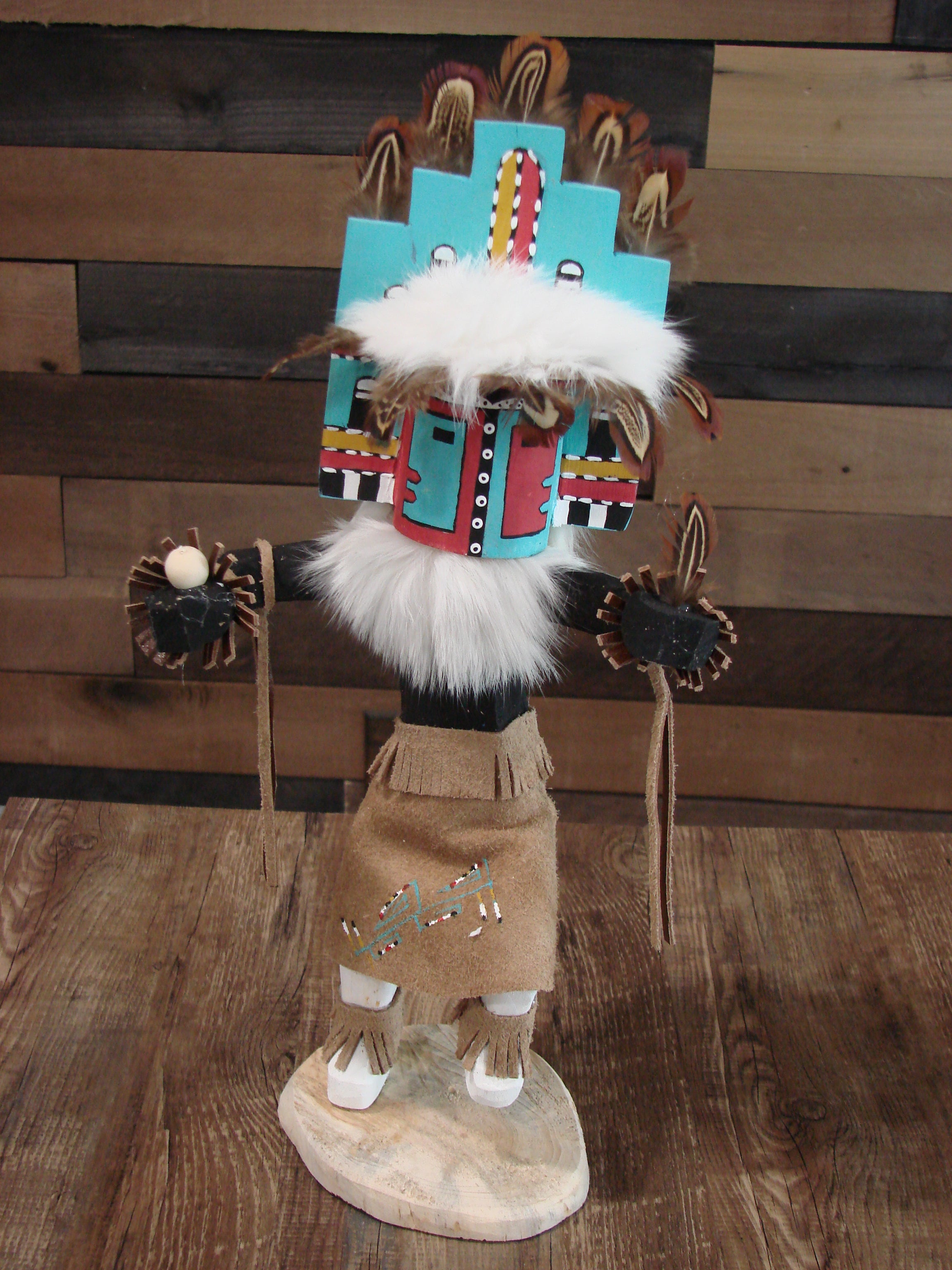 Native American Navajo Hemis Kachina Dancer by J Apachito– NTNM