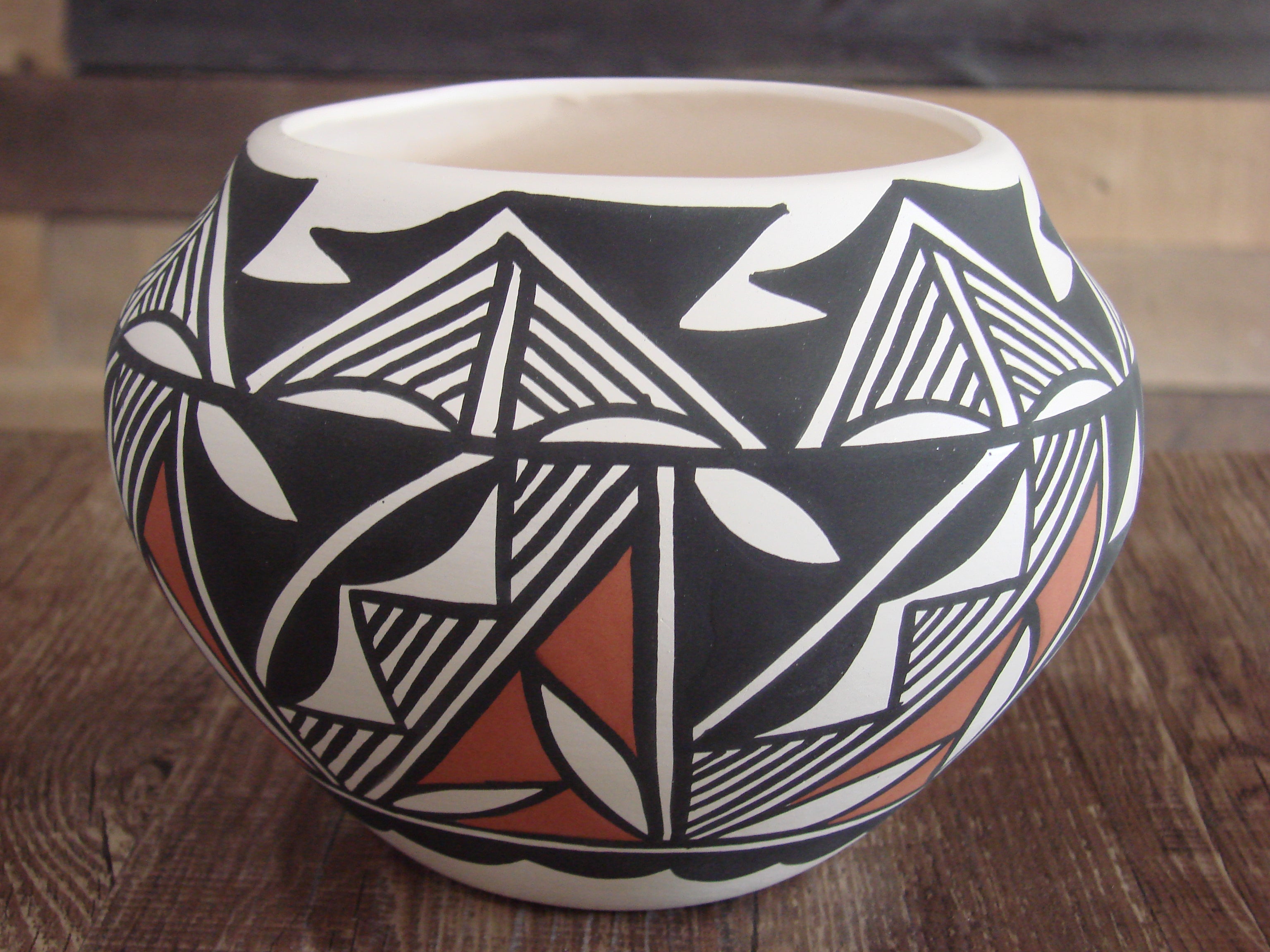 Native American Hand Painted Acoma Pottery by Concho– NTNM